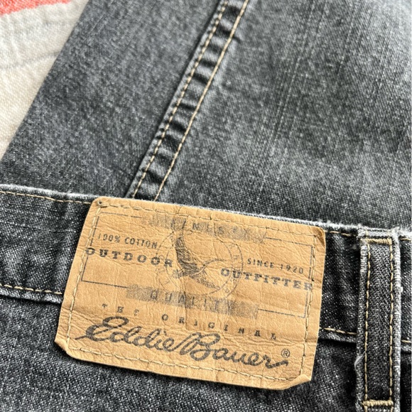 Eddie Bauer | Jeans | Vintage Eddie Bauer High Waist Black Faded ...